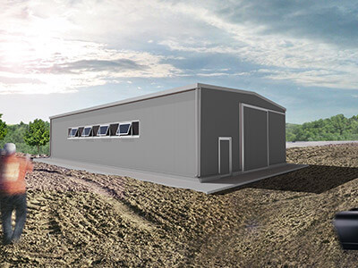 Warehouse building kits for industrial and commercial use | Kit.Solutions